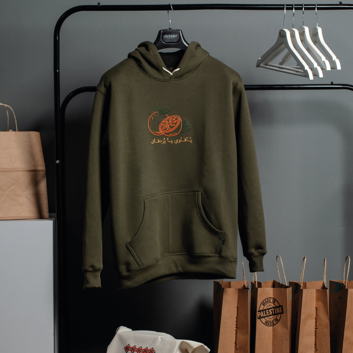 Hoodie-jaffaorange – Fovero