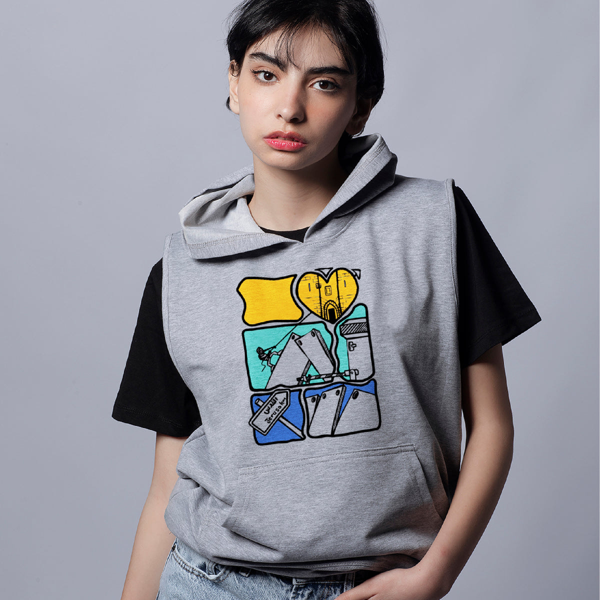 hoodie cut - the way to Jerusalem – Fovero