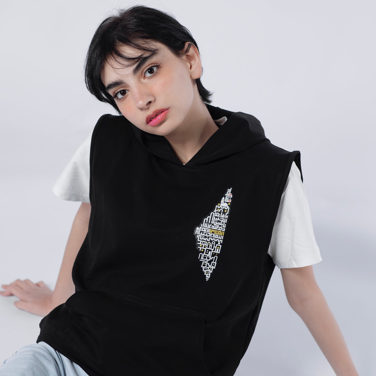 hoodie cut - palestine map1 – Fovero