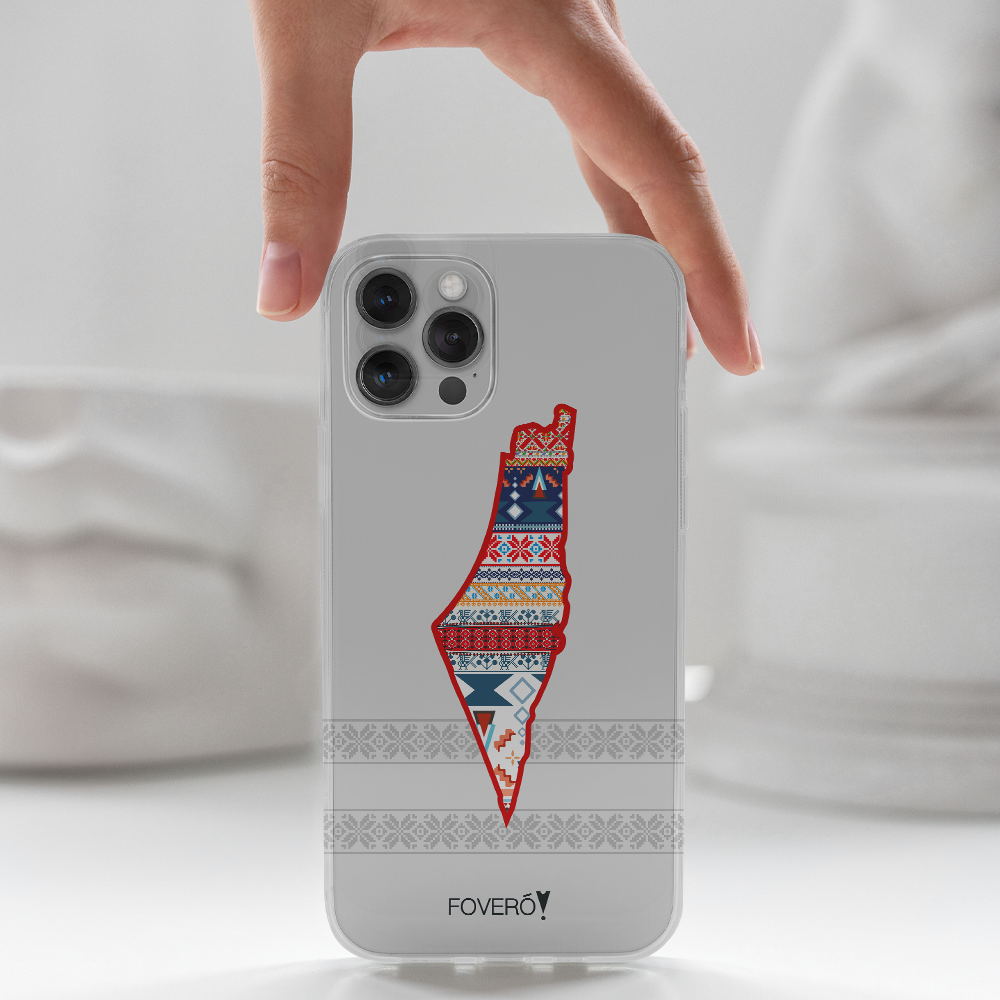 Mobile Cover - Palestine Map – Fovero
