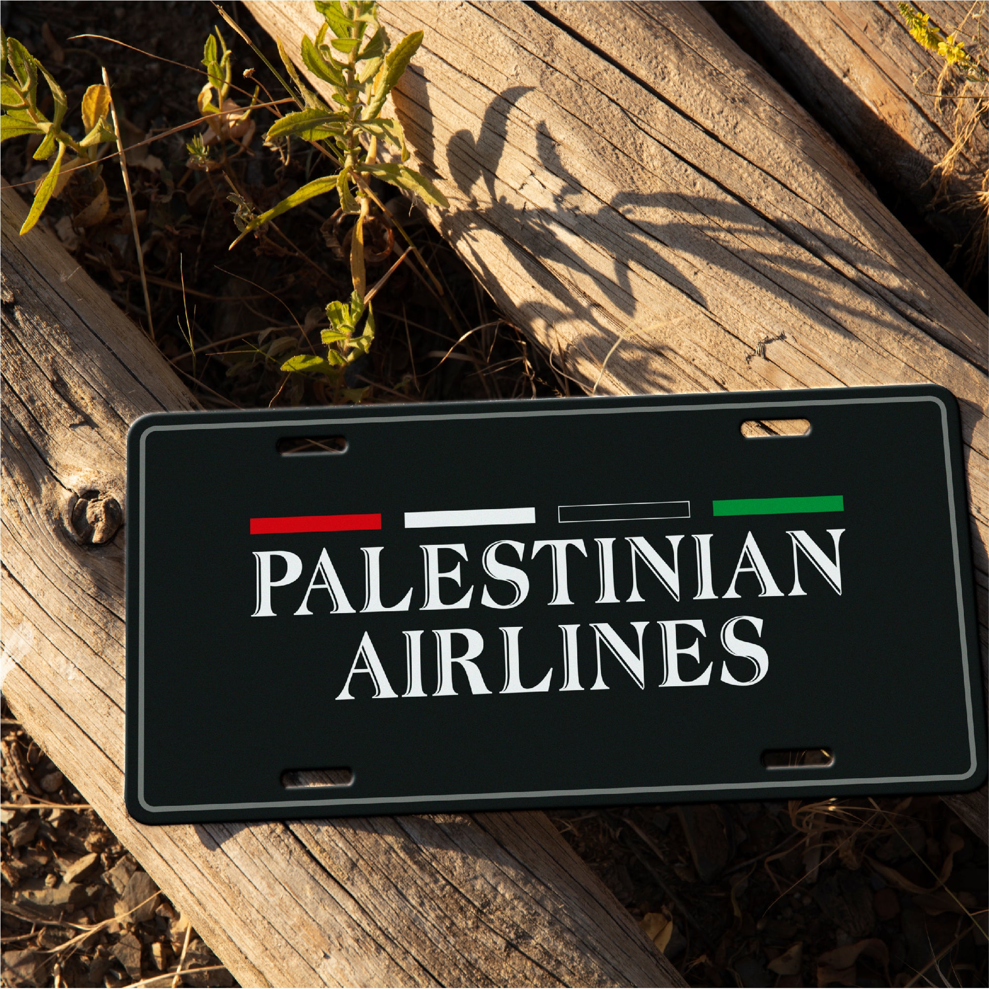 Car Plates - palestinian airlines - Fovero
